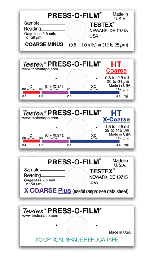 Cintas Testex Press O-Film – ALFAMETRIC